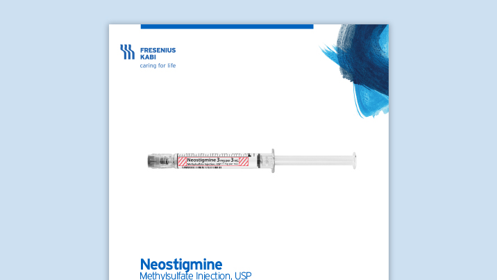 Neostigmine Injection, USP - Simplist® Prefilled Syringes